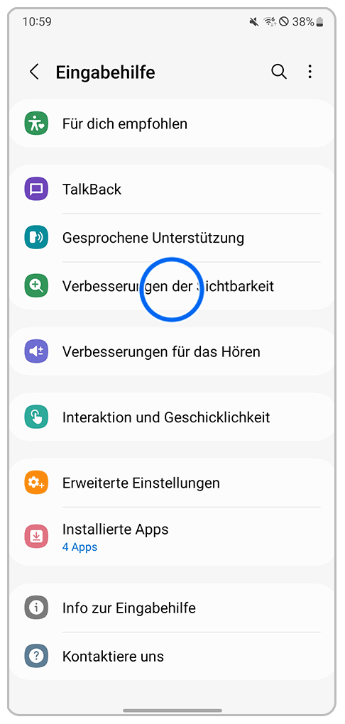 Wie nutze ich mein Handy barrierefrei? | Samsung DE
