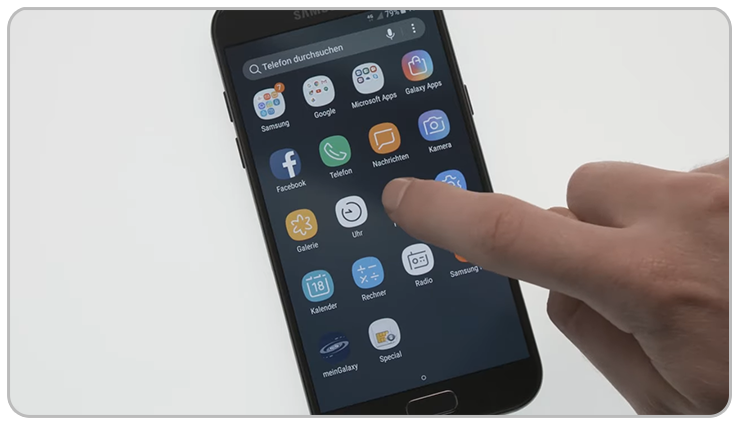Galaxy A Serie (2017): Kontakte importieren und exportieren | Samsung ...