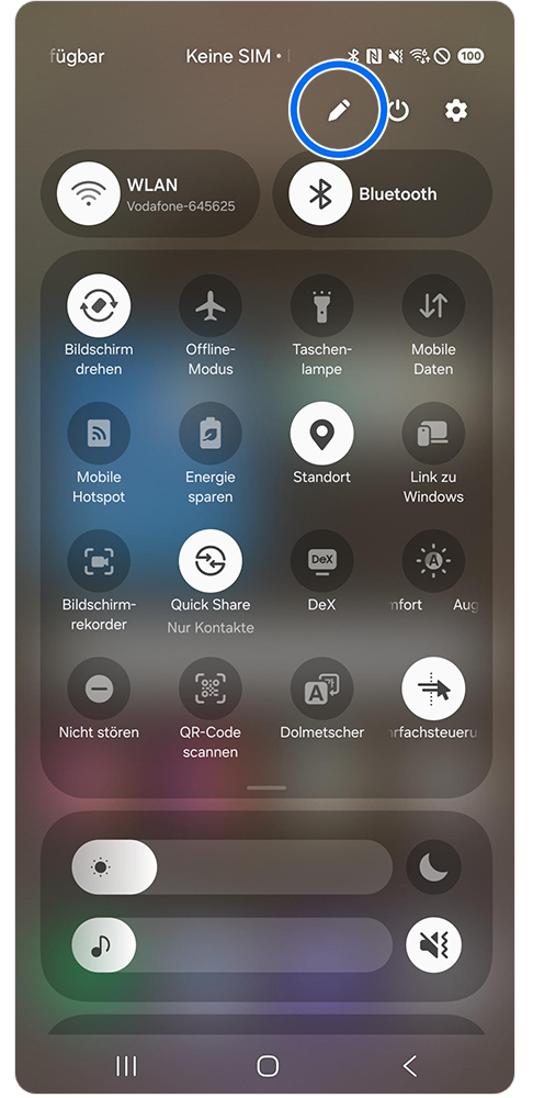 Benachrichtigungsfeld und QuickPanel (One UI 7) | Samsung DE