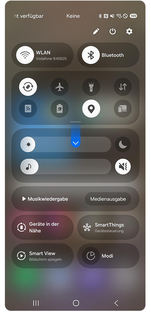 Benachrichtigungsfeld und QuickPanel (One UI 7) | Samsung DE