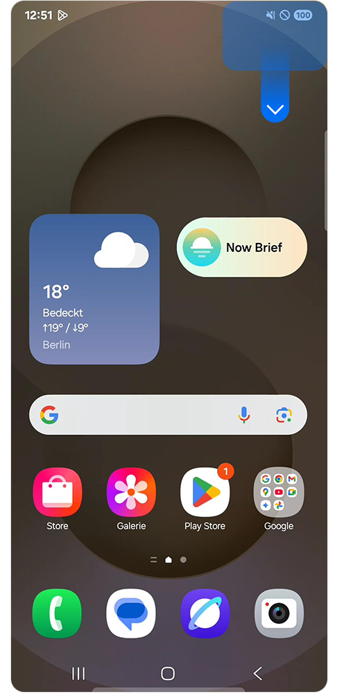 Benachrichtigungsfeld und QuickPanel (One UI 7) | Samsung DE