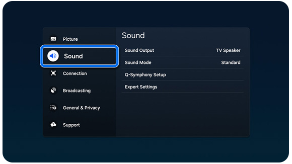 Smart TV: Tonausgabe ändern | Samsung DE