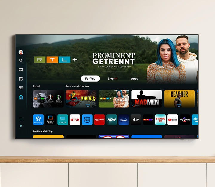 Smart TV | Samsung Tizen OS | Samsung DE