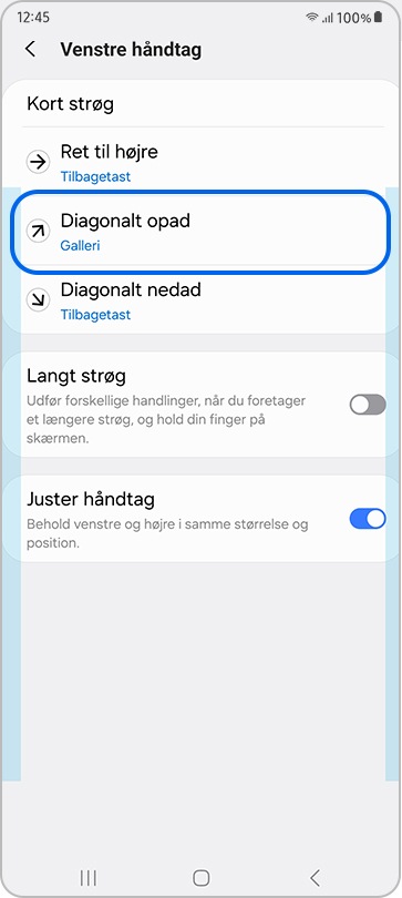Sådan bruger man enkelthåndstilstand og One Hand Operation + | Samsung ...