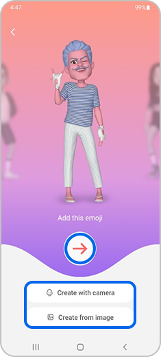 How to use AR Emoji Sticker in Samsung devices | Samsung India