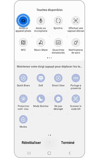 Comment ajouter ou supprimer des touches dans le panneau des Paramètres ...