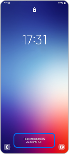 What is the fast-charging feature for the Galaxy Z Flip4 and Galaxy Z ...