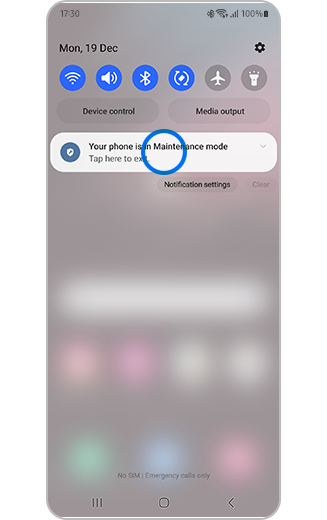 Maintenance mode | Samsung Canada