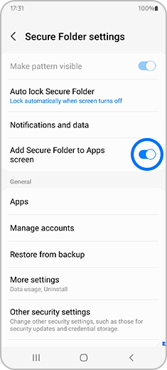 What is the Secure Folder and how can I use it? | Samsung CA
