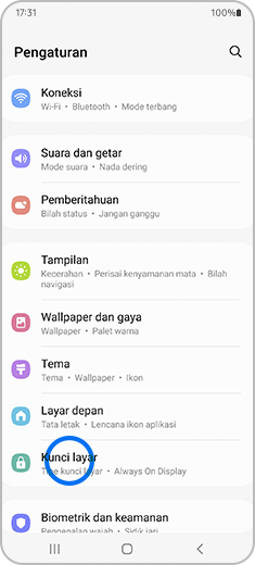 Cara menggunakan Always On Display