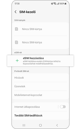 Galaxy eSIM és a támogatott hálózati szolgáltatók | Samsung Magyarország