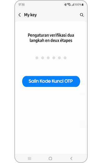 Bagaimana cara menggunakan OTP Samsung Pass