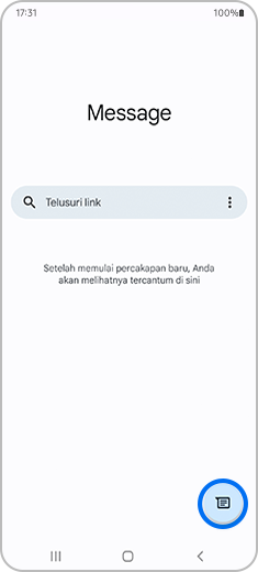 Cara menggunakan Android Message di perangkat Galaxy saya