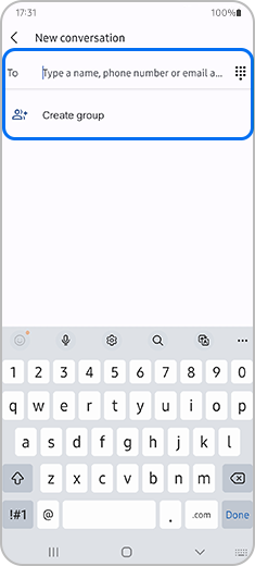 How to use Android Message on my Galaxy device