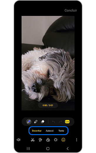 Como usar o Editor de Vídeo Samsung | Samsung AFRICA_PT