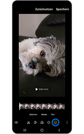 Verwendung des Samsung Video-Editors | Samsung Schweiz