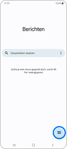 Hoe gebruik ik Android Berichten op mijn Galaxy-apparaat | Samsung BE