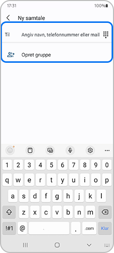 Sådan bruges Android Message på min Galaxy-enhed | Samsung Danmark