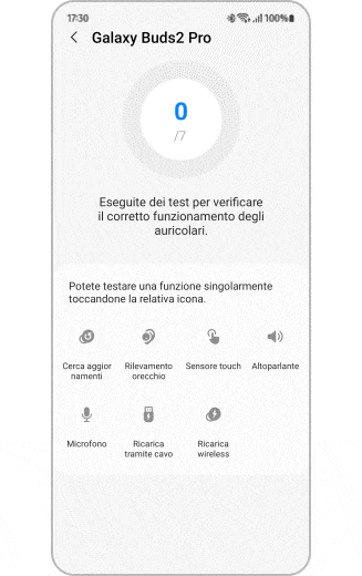 Come utilizzare l’autodiagnosi sugli indossabili Galaxy | Samsung IT