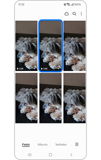 Hoe leg je een beeld vast van een videoframe | Samsung NL