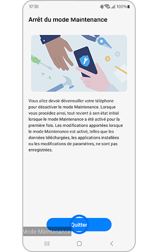 Mode maintenance | Samsung Maroc