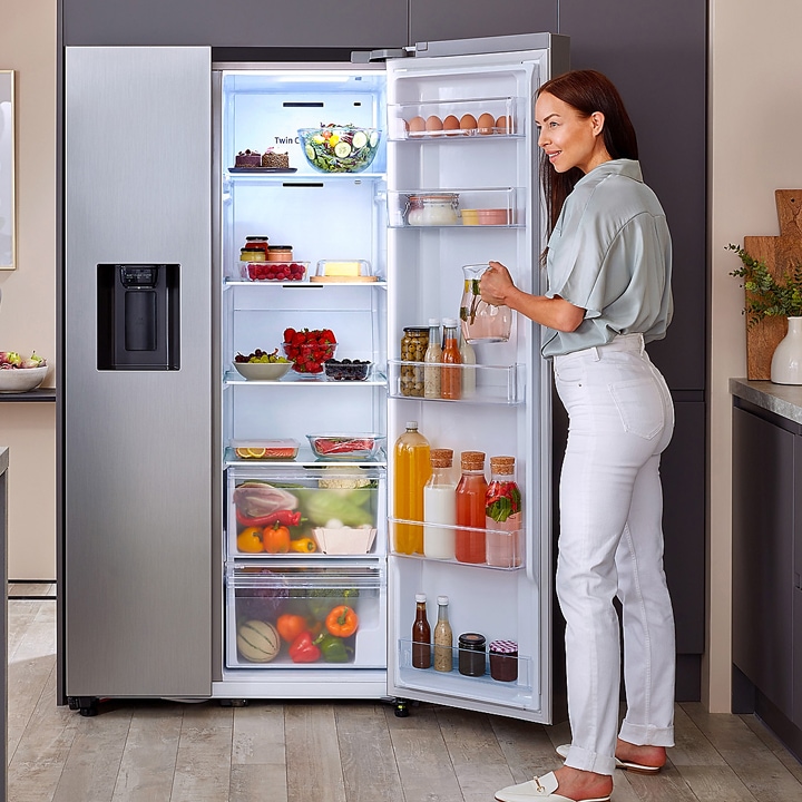 Organiza tu frigorífico Side by Side | Samsung España