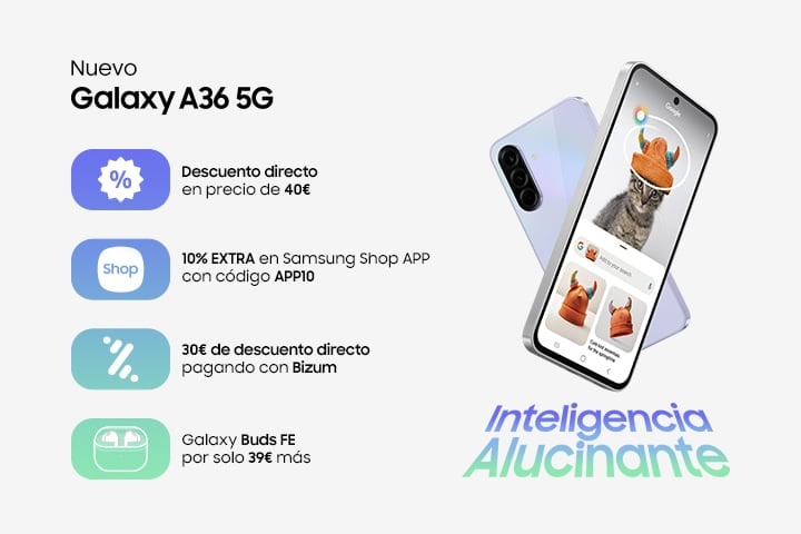 Comprar Galaxy A36 5G | Precio y Ofertas | Samsung España