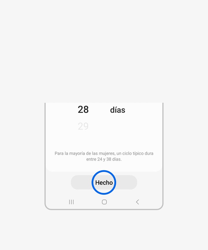 Cómo usar la función Seguimiento del ciclo en Samsung Health | Samsung ...