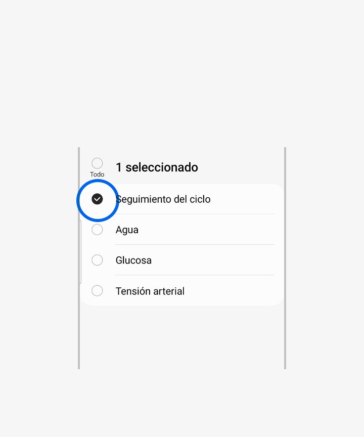 Cómo usar la función Seguimiento del ciclo en Samsung Health | Samsung ...