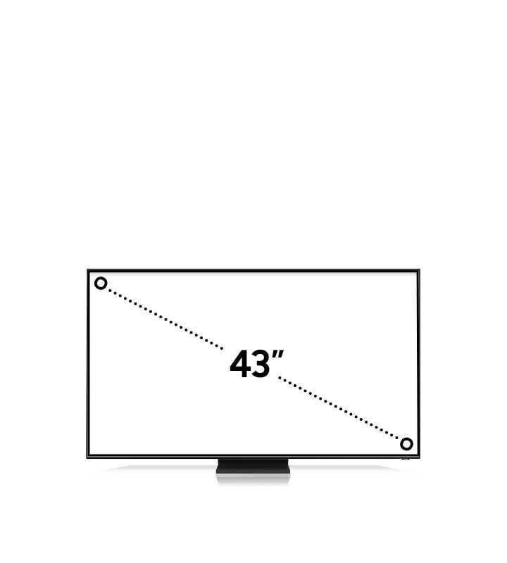 Televisores 43 pulgadas 108 cm Smart TV | Samsung España