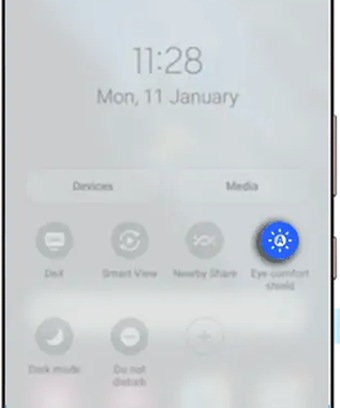 How to enable eye comfort shield on your Galaxy phone