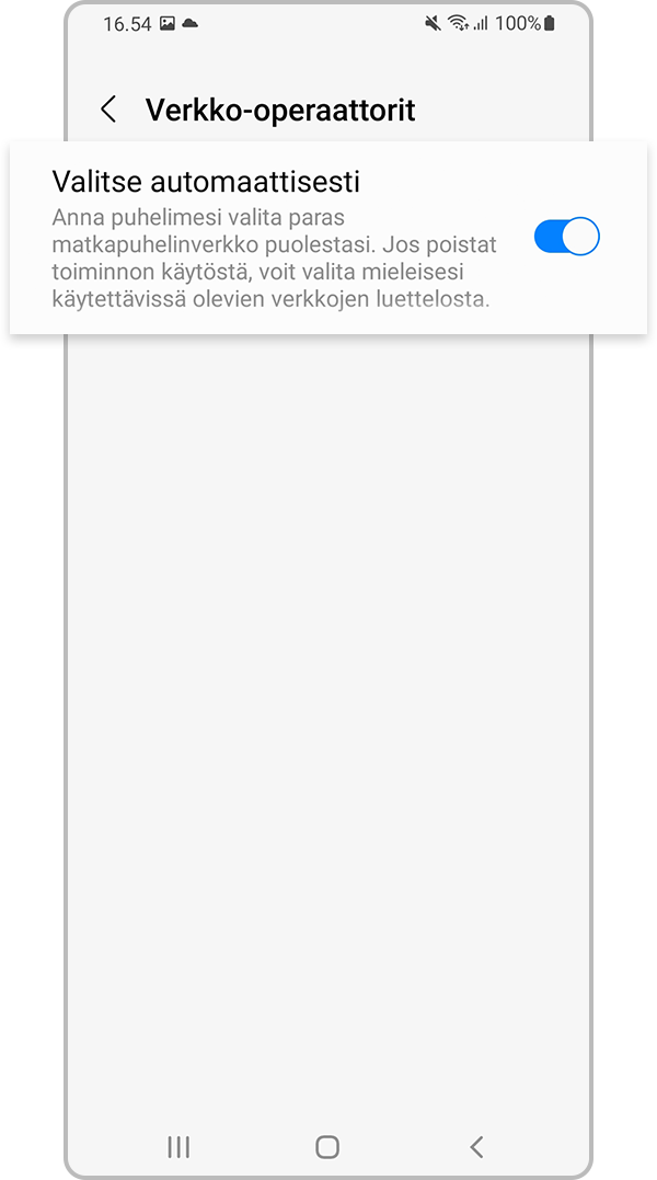 Tehtävät toimet, kun puhelut katkeavat tai verkkosignaalia ei ole ...