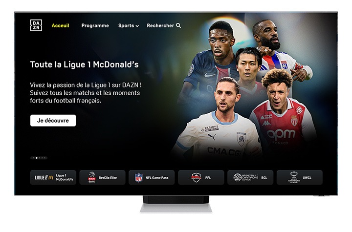 DAZN La destination ultime pour les fans de sport. | Samsung FR
