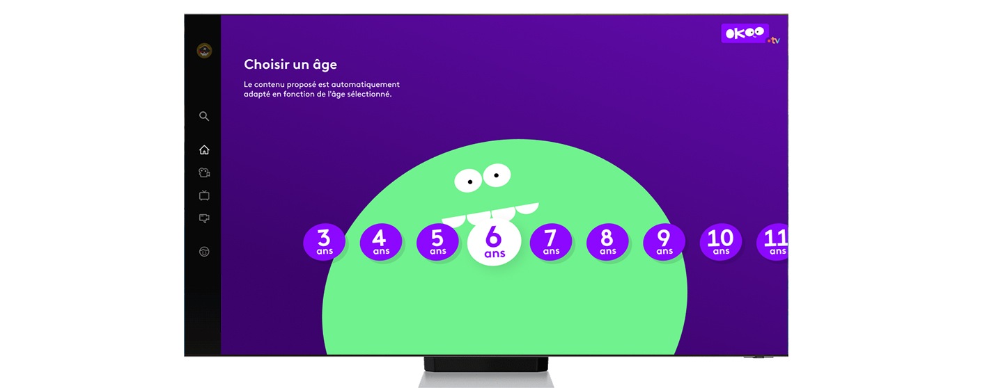 Okoo Lloffre jeunesse de France Télévisions pour les 3-12 ans | Samsung FR