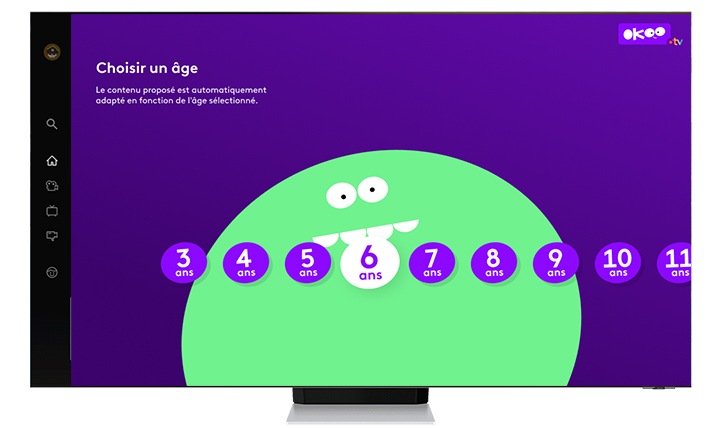 Okoo Lloffre jeunesse de France Télévisions pour les 3-12 ans | Samsung FR