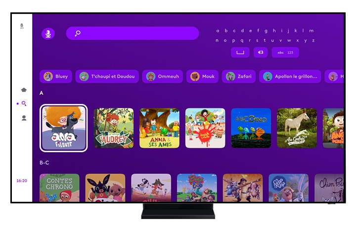 Okoo Lloffre jeunesse de France Télévisions pour les 3-12 ans | Samsung FR
