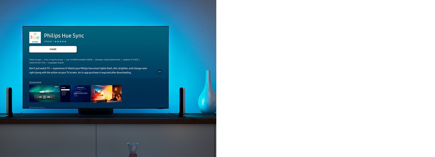 Application Philips Hue pour Smart TV | Samsung FR