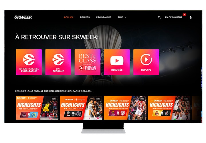 SKWEEK, le meilleur du basket français et européen | Samsung FR