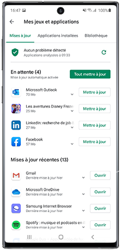 Comment gérer les paramètres des applications de mon smartphone Galaxy ...