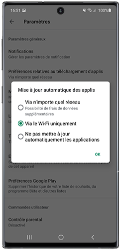 Comment gérer les paramètres des applications de mon smartphone Galaxy ...