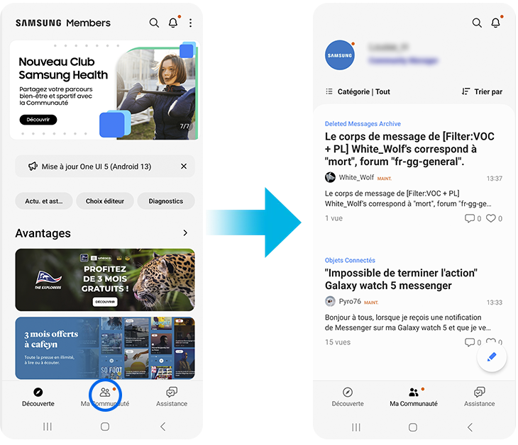 Comment utiliser l’application Samsung Members ? | Samsung FR