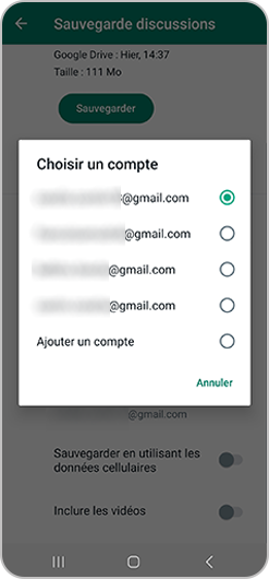 Sauvegarder et restaurer mes données WhatsApp | Samsung France