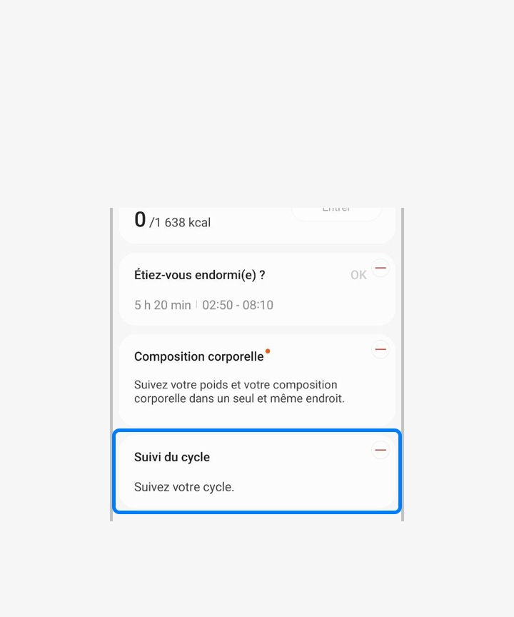 Comment utiliser la fonction Suivi du cycle (Cycle Tracking) avec ...