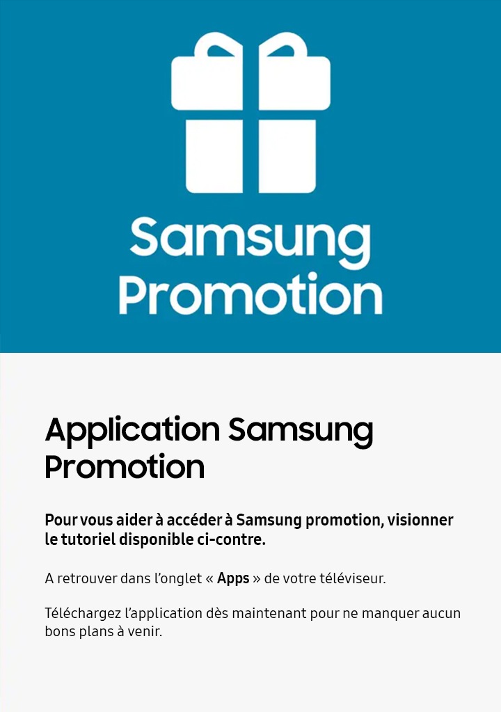 Promotions Smart TV : Offres & Bons Plans | Samsung FR
