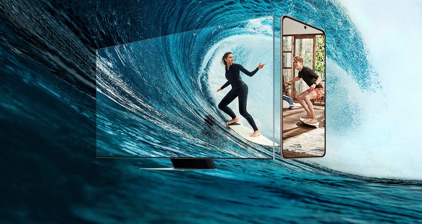 Multi View - Split Screen auf Smart TV | Samsung DE