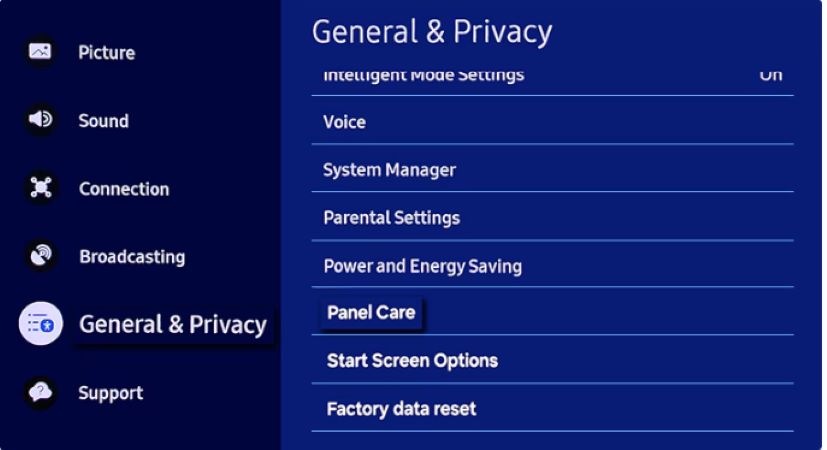 What to do if you have burn-in on your Samsung OLED TV screen ...