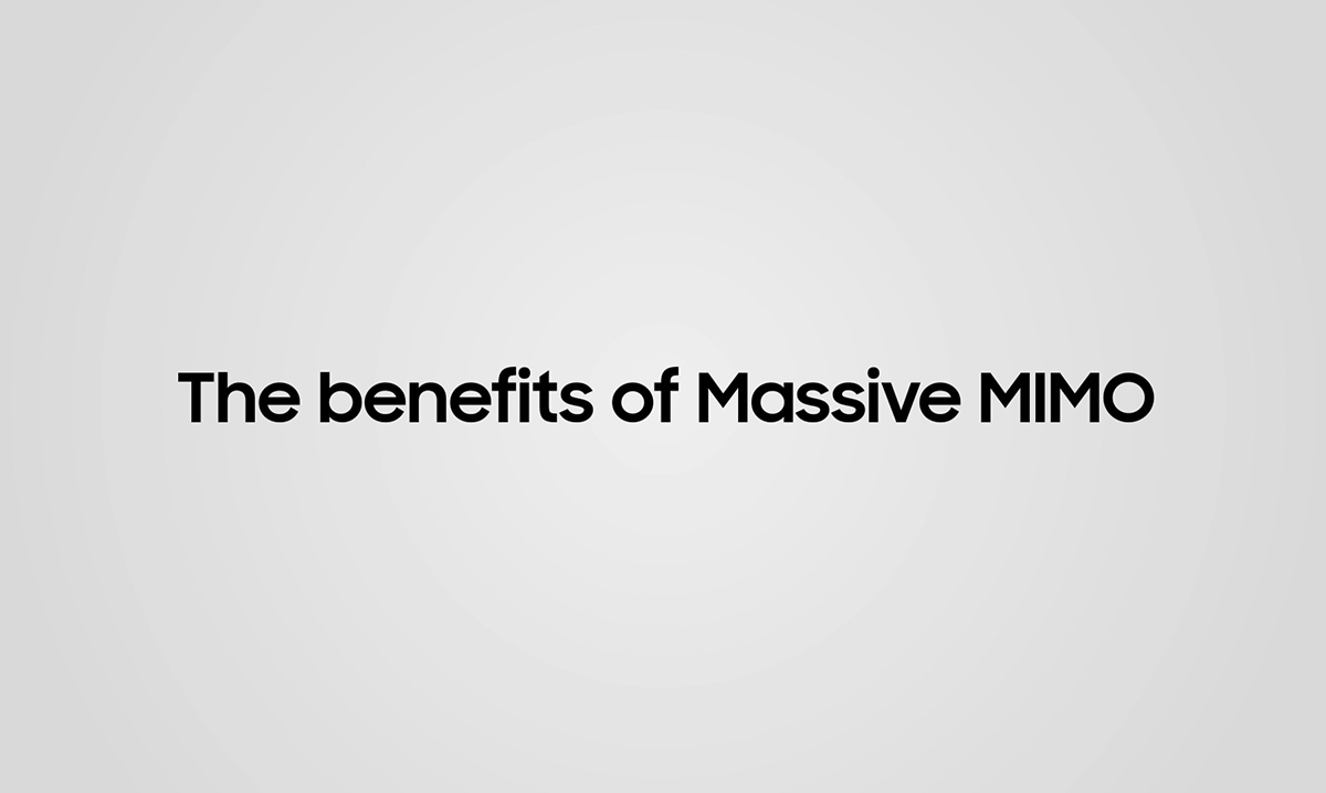 Massive MIMO, maximizing performance with advanced technologies ...