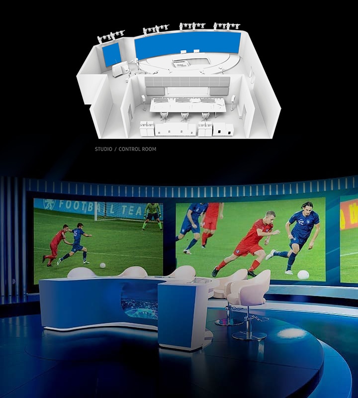 Samsung Broadcasting Display Solutions | Samsung Business Gulf