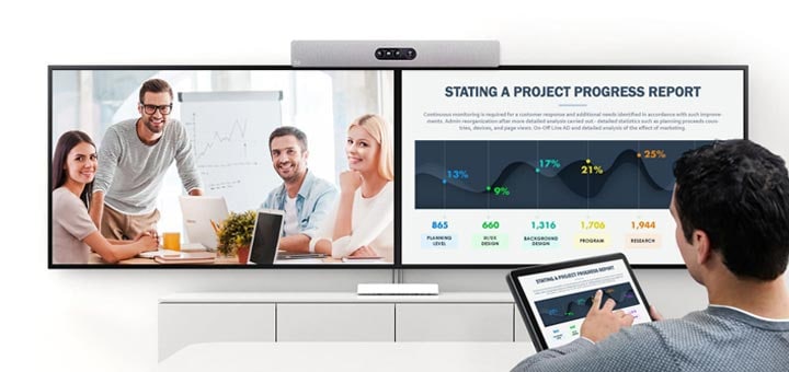 Video Conf. Solutions - Samsung & Cisco | Samsung Business India