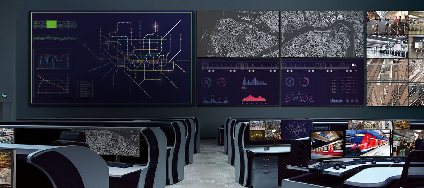 Control Room Display | Industry Solutions | Samsung Business Singapore
